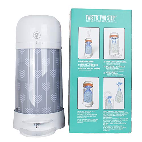 Prince Lionheart TWIST’R Diaper Disposal Refill Bags, 20 Pack