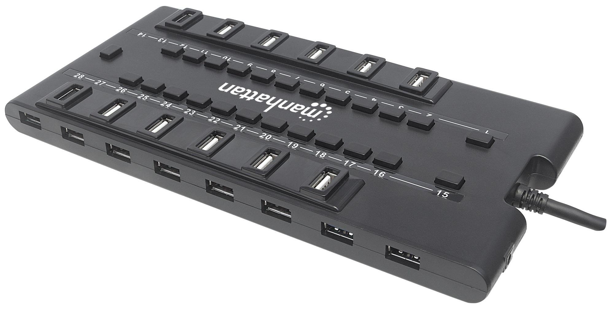 Manhattan 28 Port USB Hub (161718)