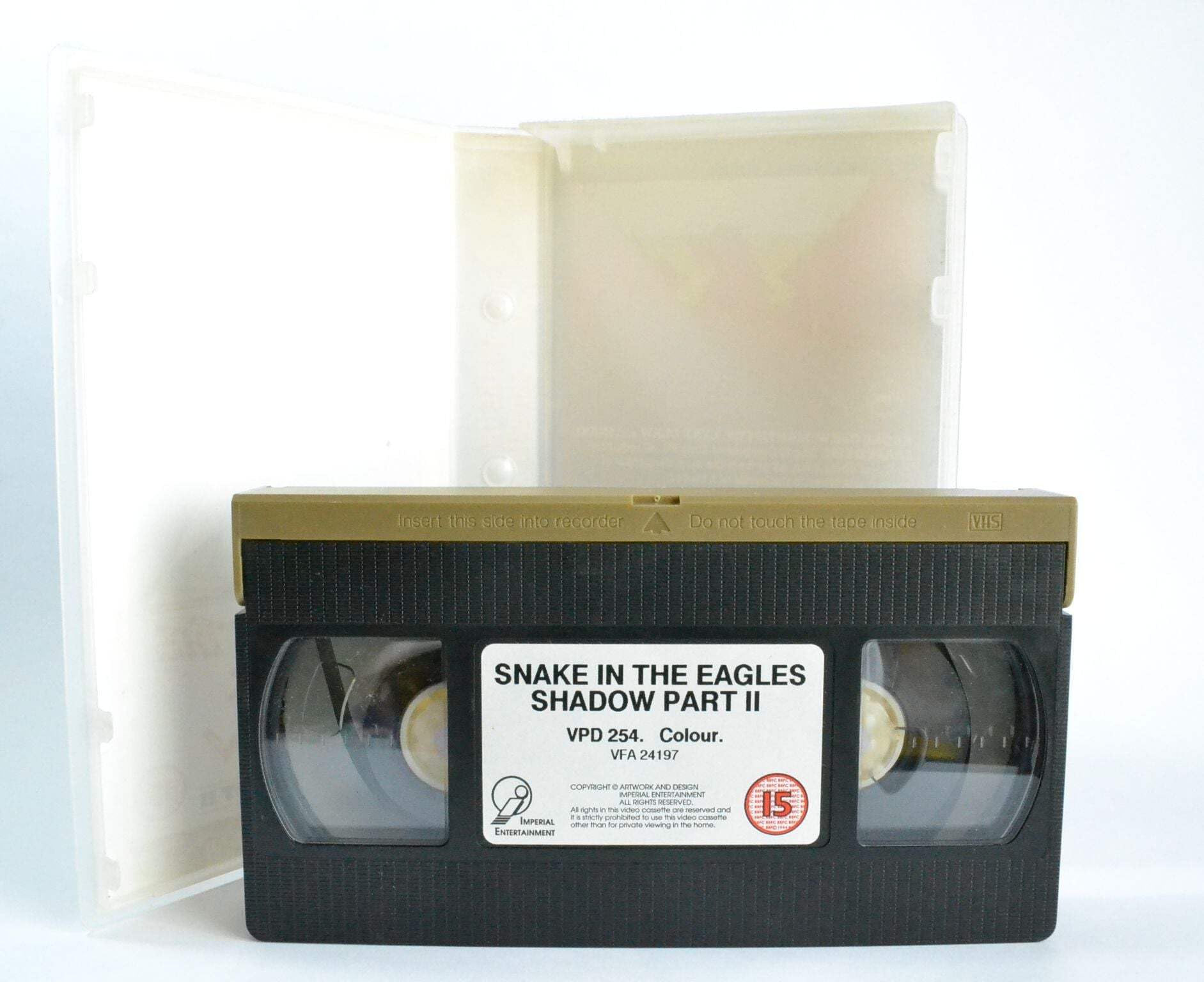 Snake In The Eagles Shadow (Part 2): Mantis Style - Lynx Claw - Imperial - VHS