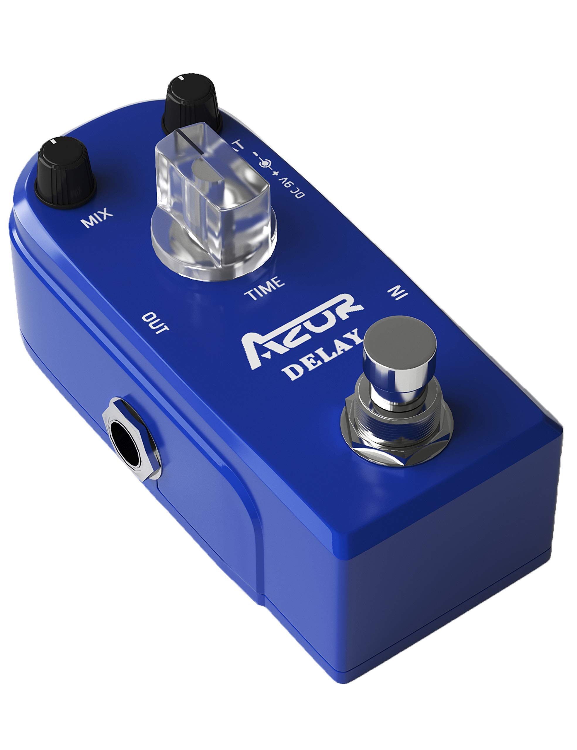AZOR Reverb Pedal with Delay Guitar Effect Pedal.Reverb Delay Effect Pedal Spring Reverb Vintage Delay