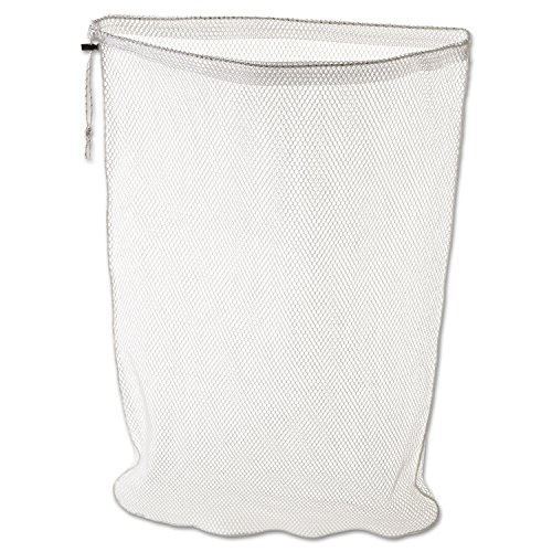 Rubbermaid Commercial U210 Laundry Net, 24W X 24D X 36H, Synthetic Fabric, White
