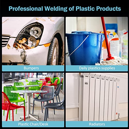 Biitfuu Plastic Welder Machine Plastic 220V Hot Staple EU Plug Plastic Welder Machine (US Plug 110V)