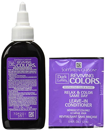 SoftSheen-Carson Dark and Lovely Reviving Colors Nourishing Color & Shine, Radiant Black 391
