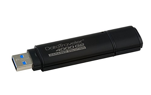 Kingston Digital 64GB USB 3.0 DT4000 G2 256 AES FIPS 140-2 Level 3 Encrypted (DT4000G2DM/64GB)