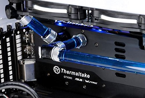 Thermaltake Pacific DIY LCS 500mm Lengths V-Tubler PETG Hard Tubing (4-Pack) OD 16mm (5/8") x ID 12mm (1/2") CL-W065-PL16TR-A