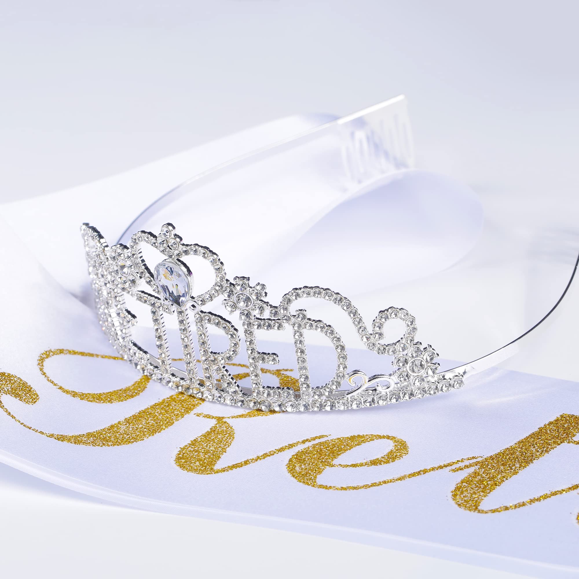 JunyRuny Retirement Gifts for Women, “I'm Retired” Sash & Tiara Kit, Happy Retirement Party Decorations, Retirement Crown