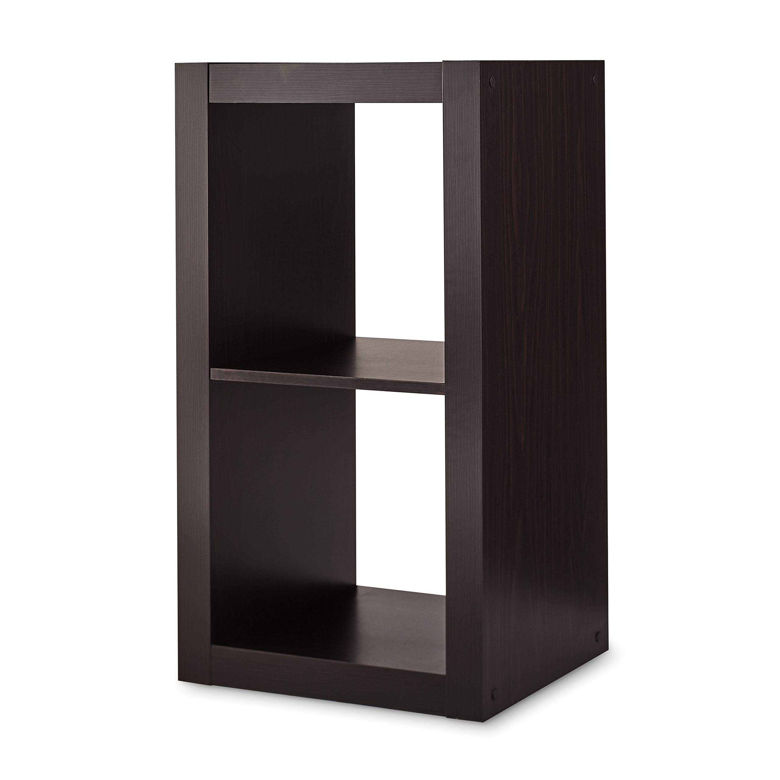 Better Homes & Gardens 2-Cube Storage Organizer (Espresso) (Espresso)