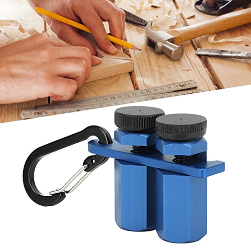 Azusumi Stair Gauge Knob Metal Stair Stringer Layout Tool Tall Stair Gauge for Framing Square Carpentry Rafter