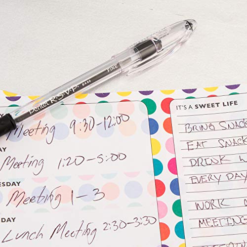 Pentel R.S.V.P. Ballpoint Pen, 0.7mm Fine Tip, Sky Blue Ink, Box of 12 (BK90-S)