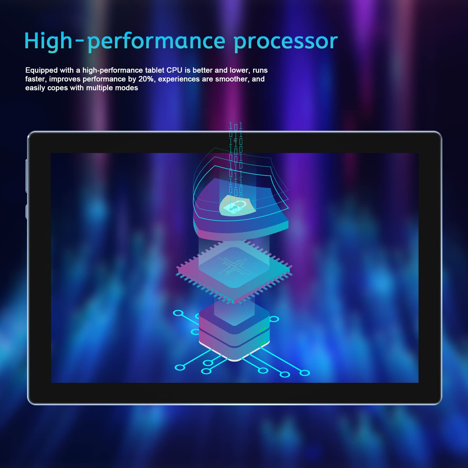 ATOZEE Android Tablet 10 Inch, 32GB Storage Tablets,Quad-Core 1.5GHz Processor, 2GB RAM, Dual Camera, 1280 x 800 IPS HD Display Screen, 512GB Expand, WiFi, BT, 10 inch tableta PC.