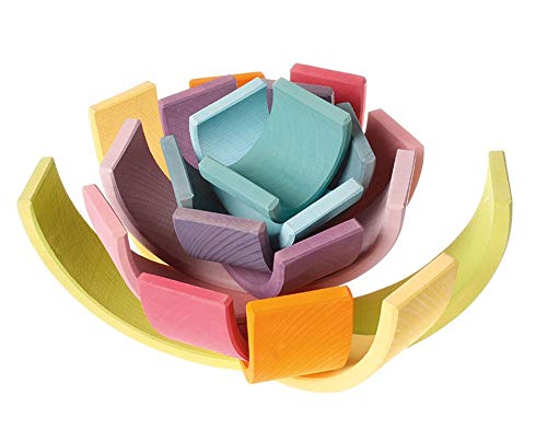 Grimm's Wooden Rainbow Pastel (Pack of 12)