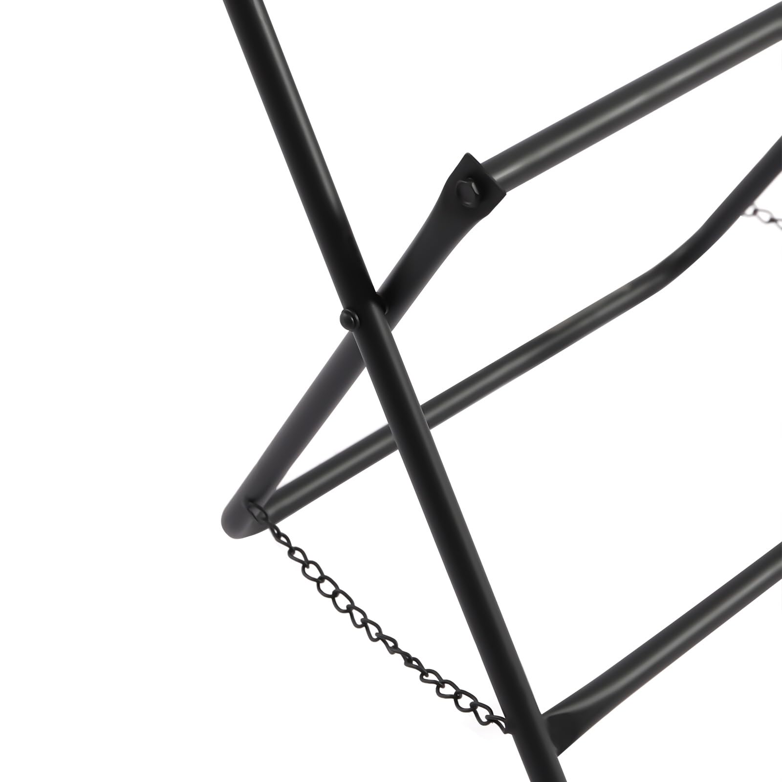 BeiseYu Single Axle Cable Caddy, Commercial Industrial Grade Steel Wire Rack Dispenser, Foldable Electrical Wires Dolly Spinner, Max Weight 66 Lbs (Black)