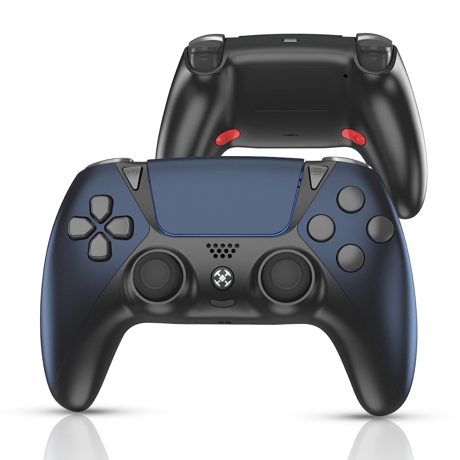 AUGEX Wireless Controller for PS4 Controller, Ymir GamePad for Playstation 4 Controller with Turbo, Steam Gamepad Work with Back Paddles, Scuf Controllers for PS4/Pro/Silm/PC/IOS