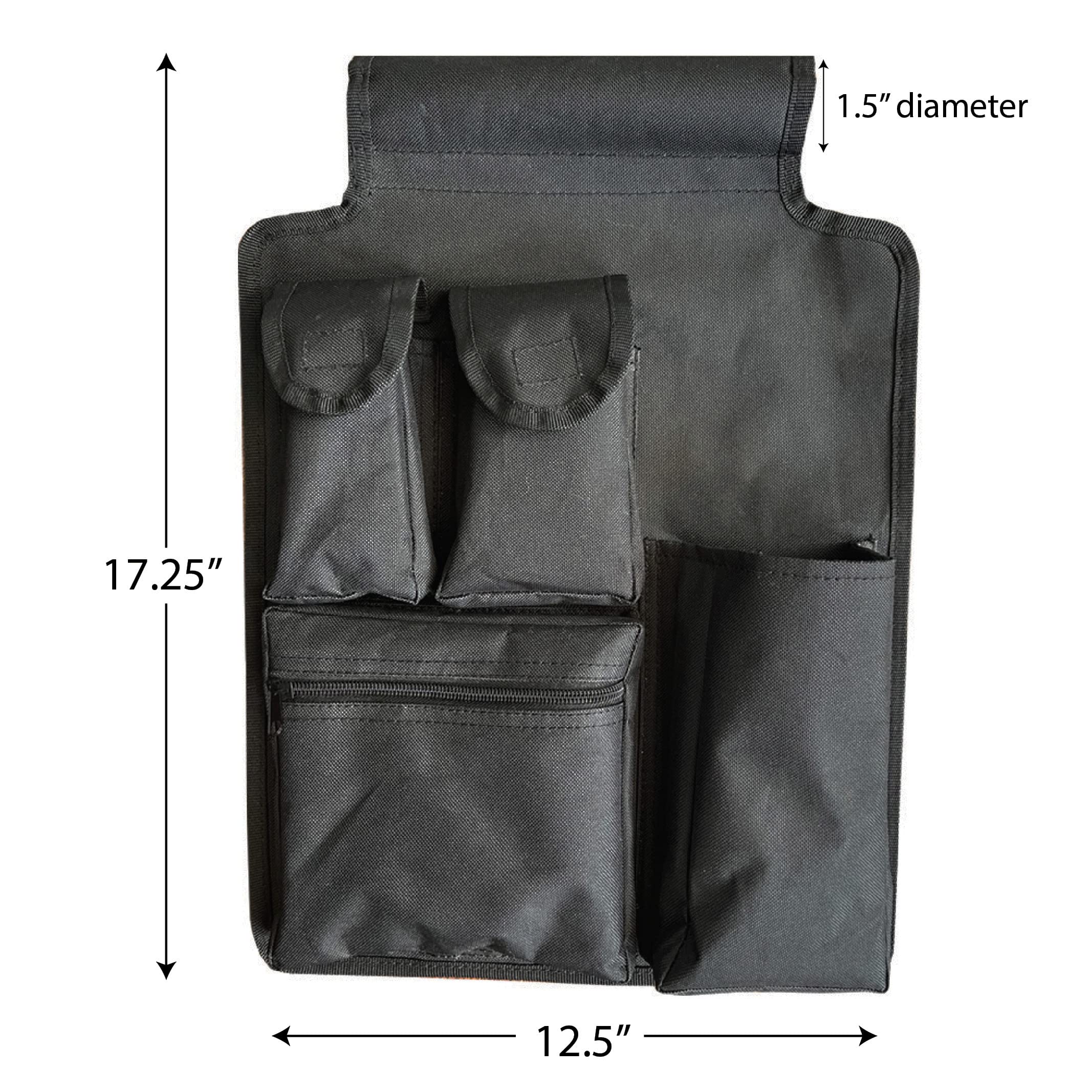 STRONGBACK Patio and Director Chair Upgrade Cup Holder and Multi Pocket; Room for Phone, Water Bottle, and Sundries