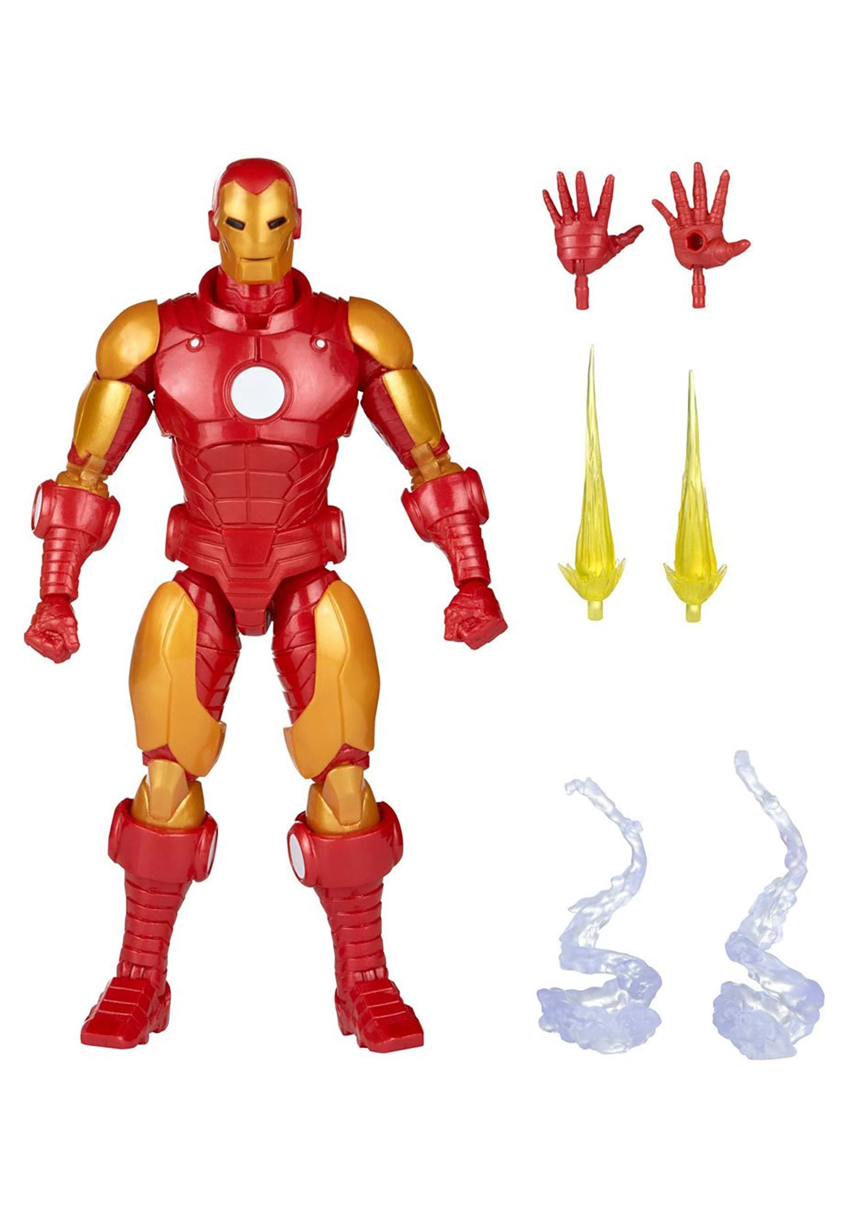 Marvel Legends Series Iron Man Model 70 Comics Armor Action Figure 6-inch Collectible Toy,4 Accessories