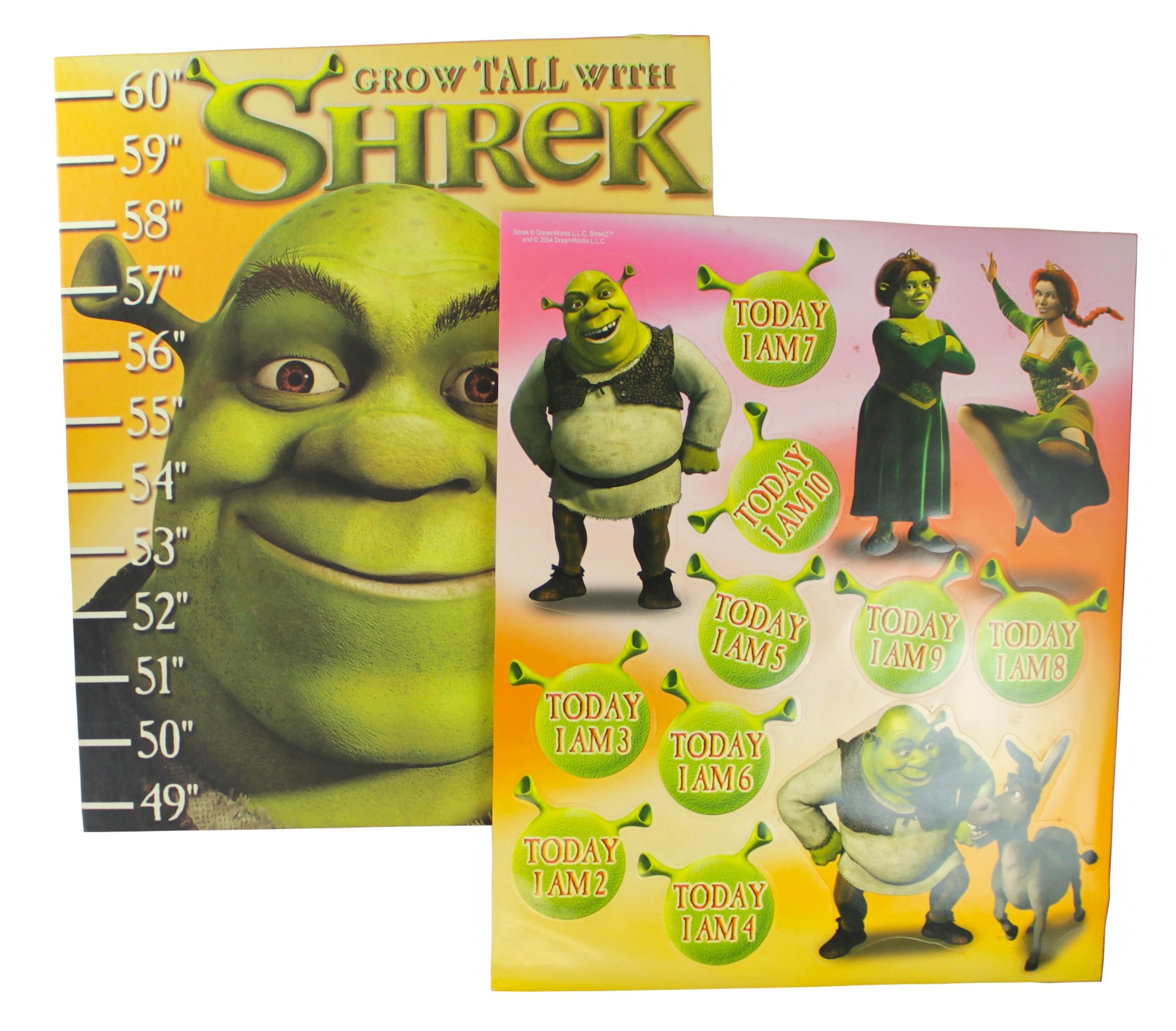 Grow Tall with Shrek - Child Growth Chart