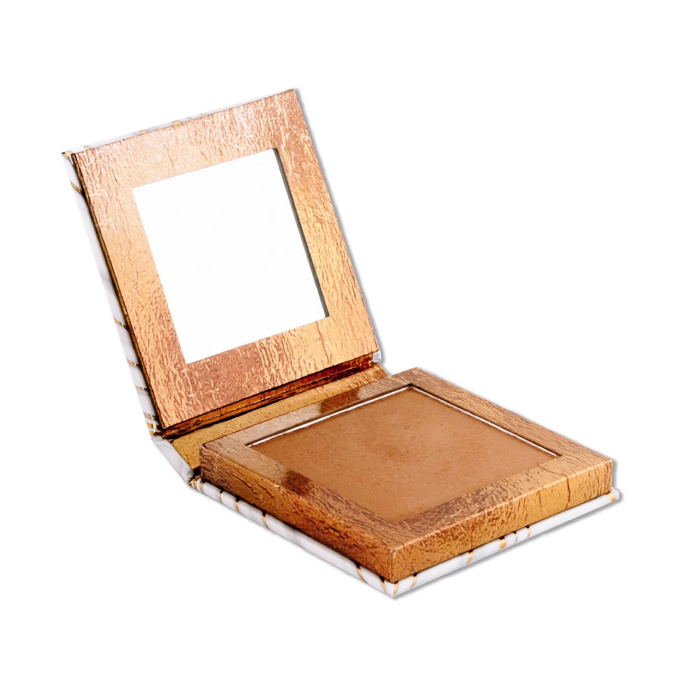 Fake Bake Bronzing Powder Face & Body Bronzer Creamy Sun Kissed Radiant Glow - Lasting Natural Color Enhancer & Highlighter - Cruelty Free, Vegan - .16oz