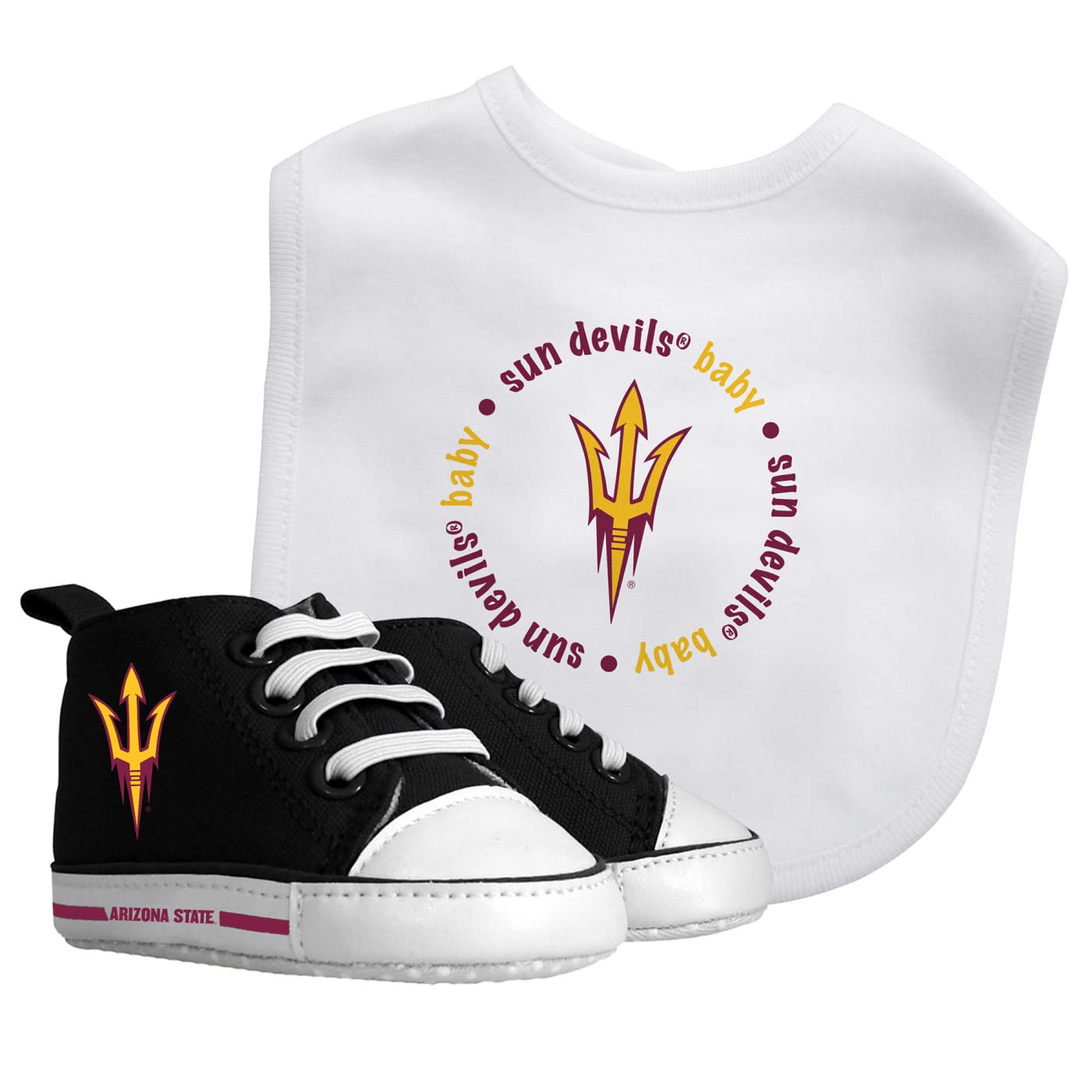 Baby Fanatic NCAA Arizona State Sun Devils Infant and Toddler Sports Fan Apparel, Multi,One Size, ASU2020