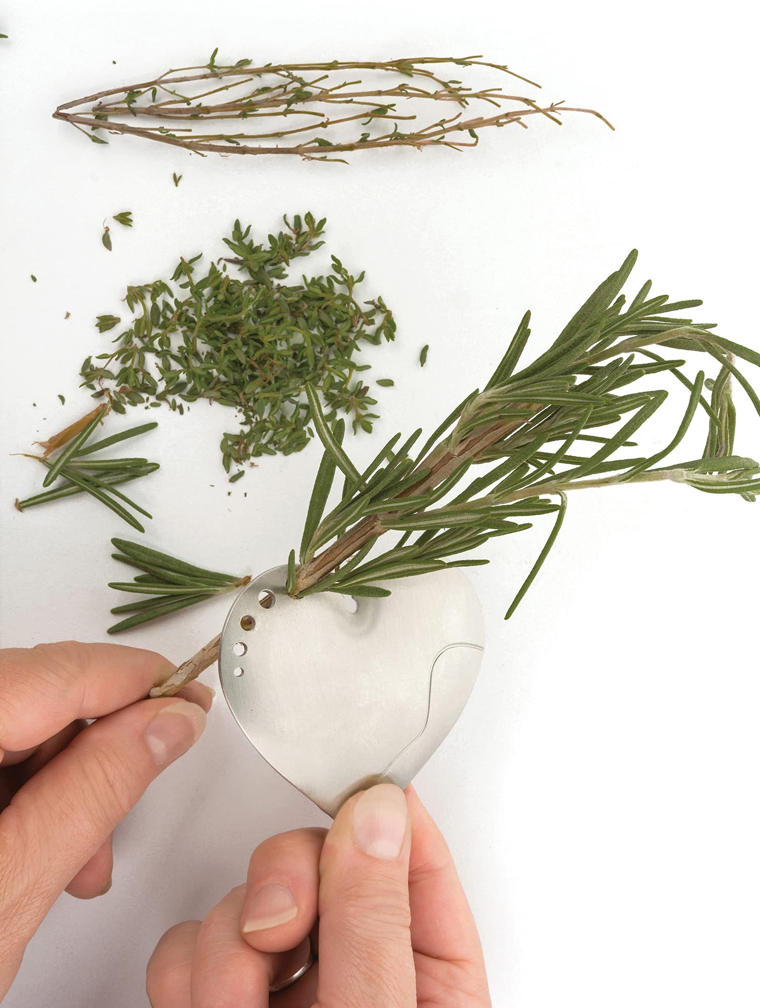 RSVP International Endurance Kitchen Collection Herb Stripper, 3" x 0.25" x 2.75", Stainless Steel