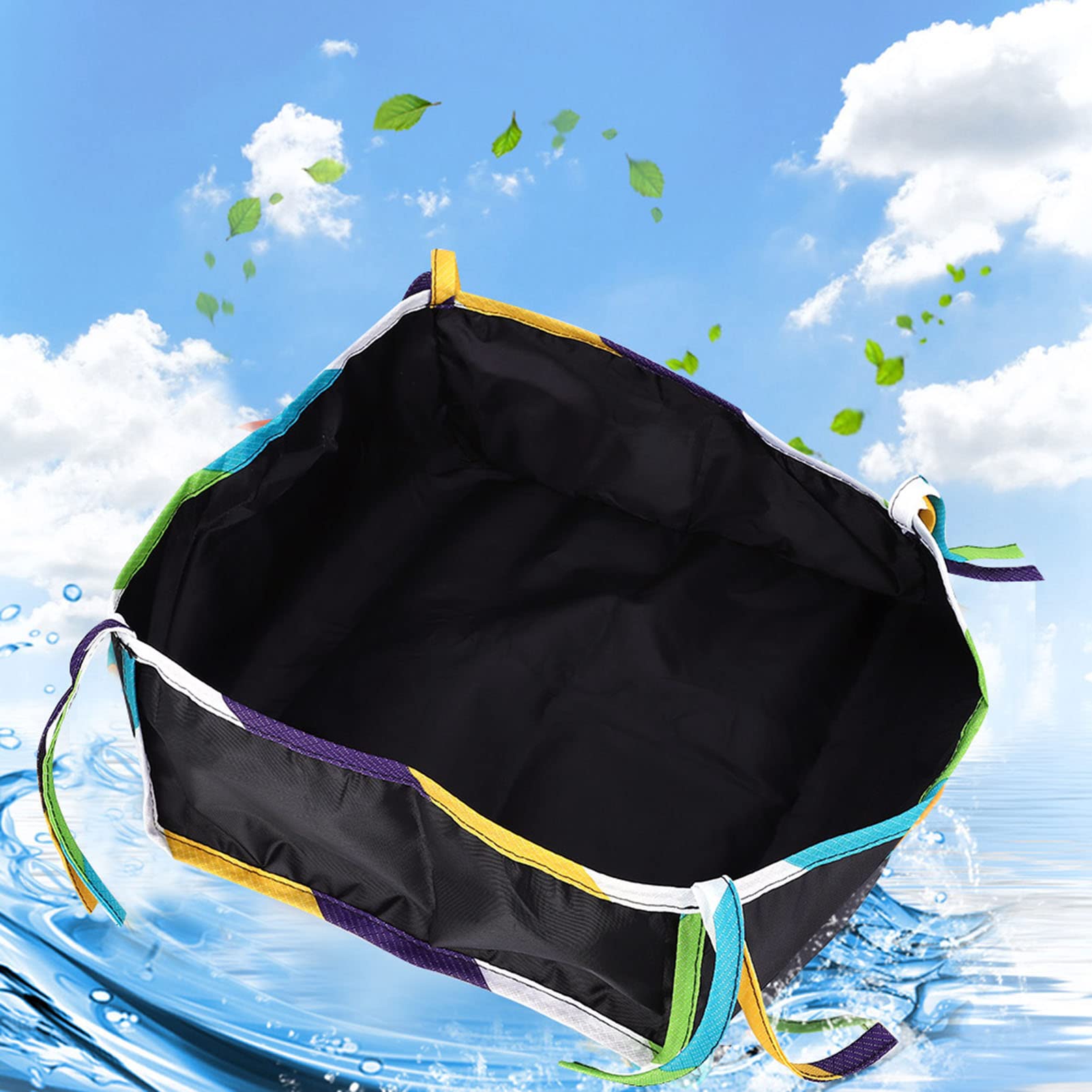 Biitfuu 1Pc Baby Stroller Basket Baby Pushchair Pram Bottom Basket Shopping Storage Case Organizer Bag