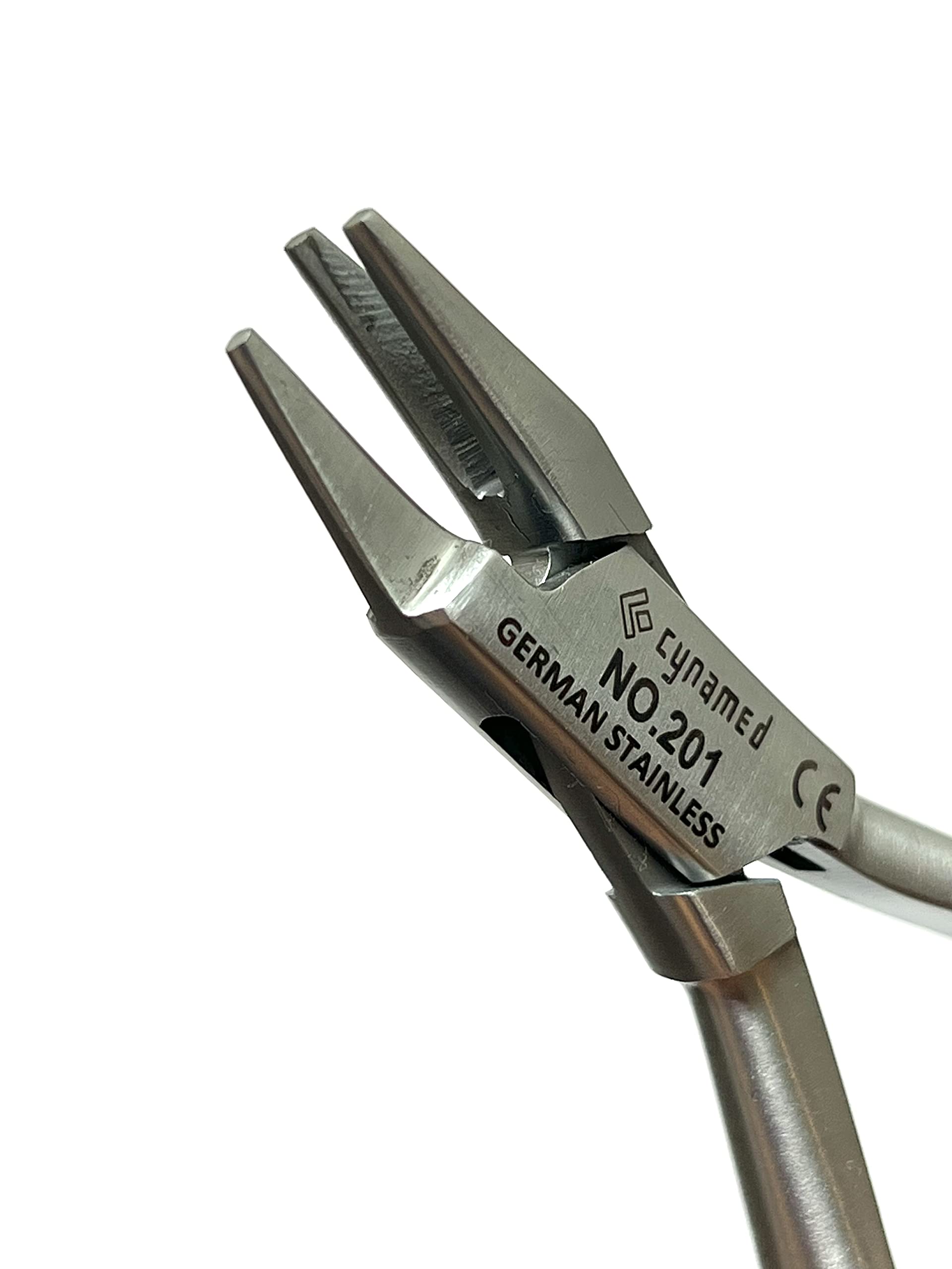 Premium German Stainless Orthodontic Aderer Plier 3 Prong Dental Wire Bending Plier Priple Beak Lab