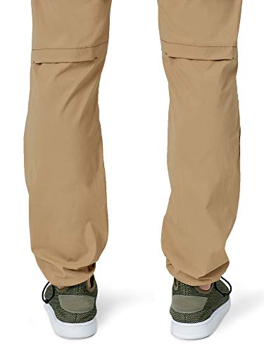 ATG by Wrangler Men's Convertible Trail Jogger, Tiger Brown, 34W x 32L