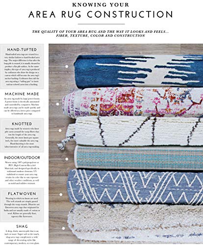 Couristan Monaco Summer Quay Indoor/Outdoor Area Rug, 3'9" x 5'5", Ivory/Light Green