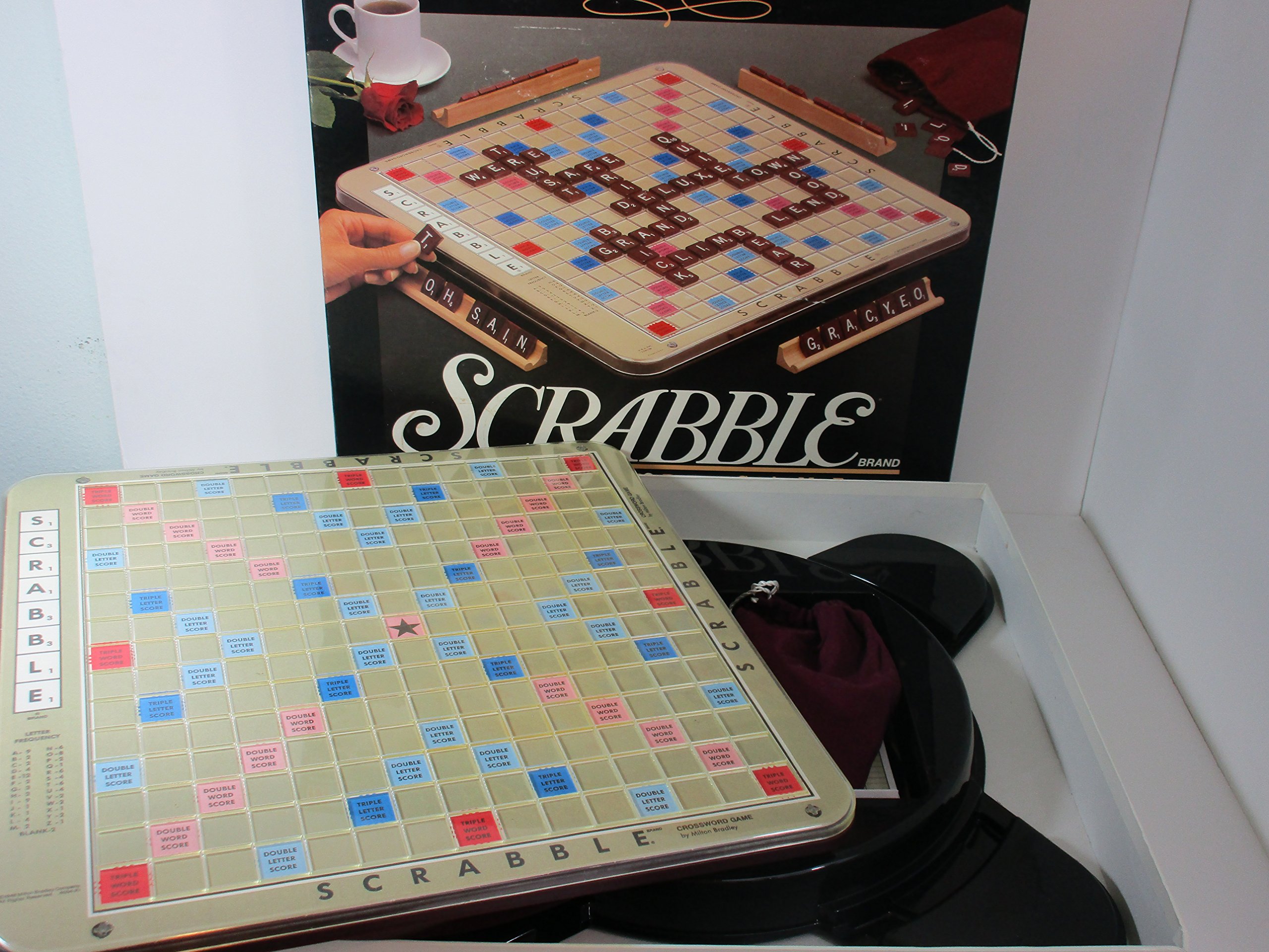 Deluxe Turntable Scrabble "1989 Edition"