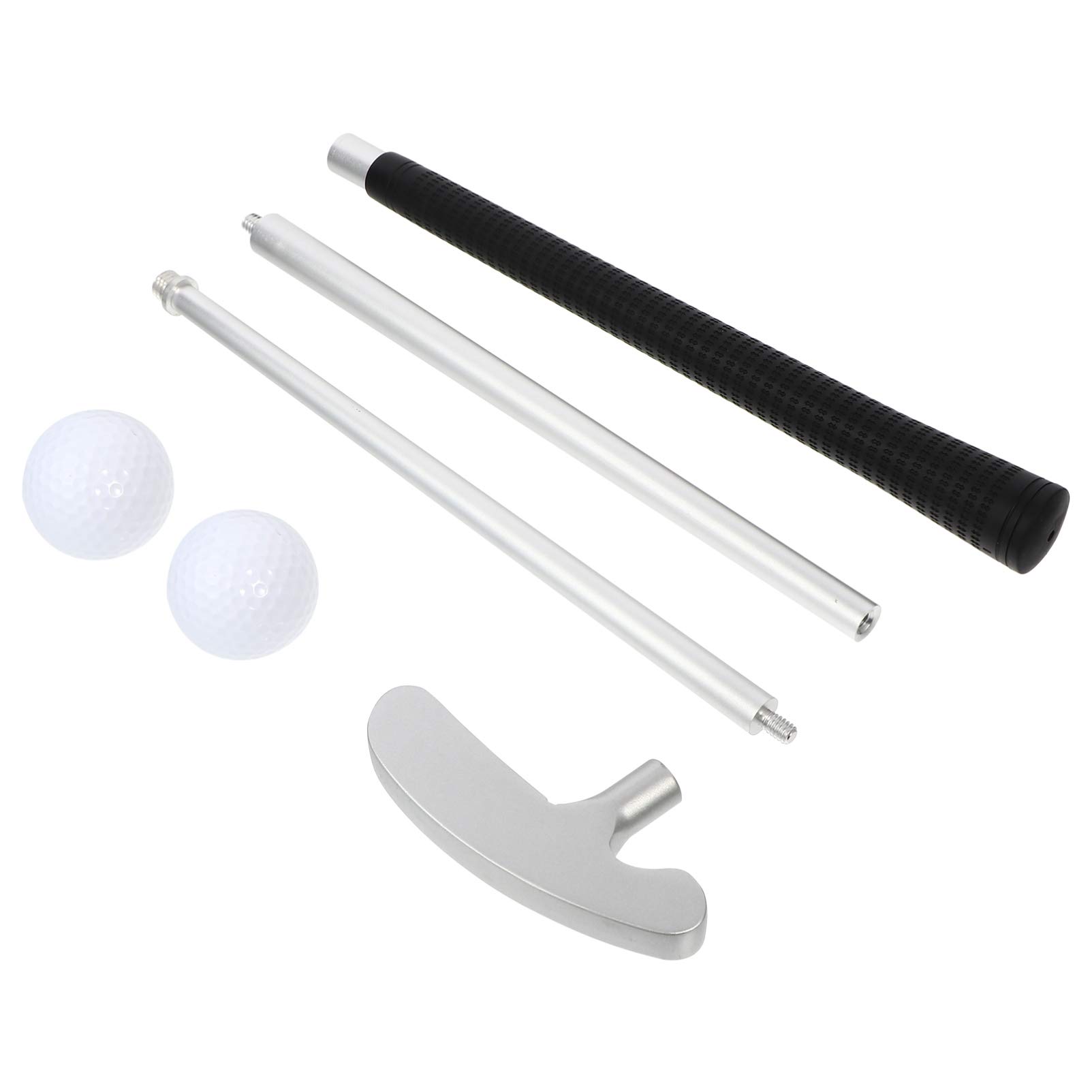 BESPORTBLE Golf Putter Folding Golf Practice Putter with Anti Slip Rubber Grip Detachable Putter Golf Training Tool for Professionals Beginners