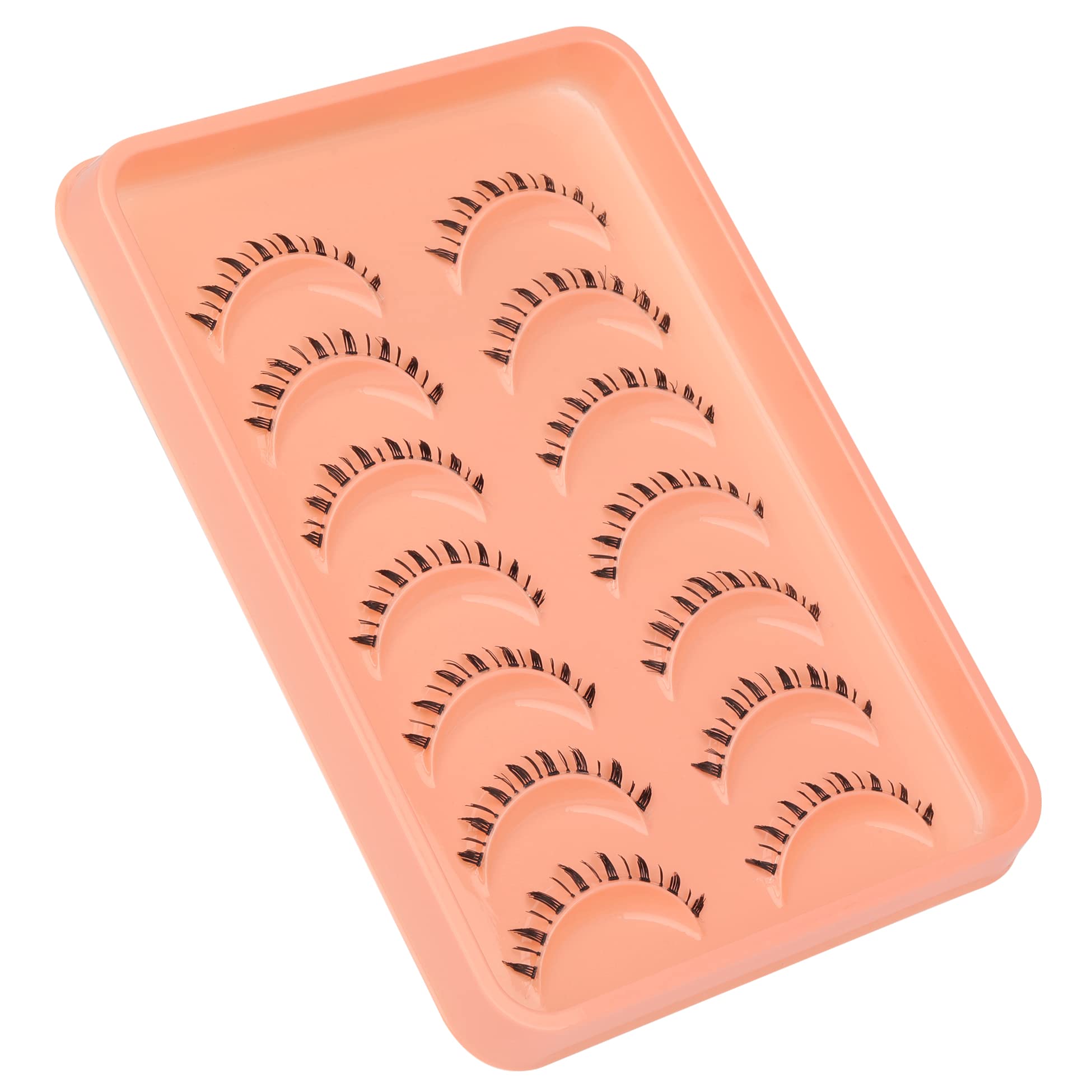 Bottom Lashes Japanese Manga Style Spiky Anime Lower Lashes Clear Band Natural Wispy Handmade Dramatic Bottom Eyelashes Strip Pack by Mavphnee