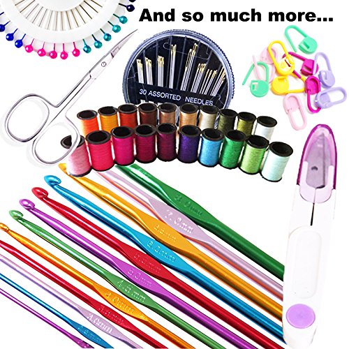 ARTIKA 142-Piece Sewing Kit - Portable for Travel, Includes Scissors, Thread, Tape Measure