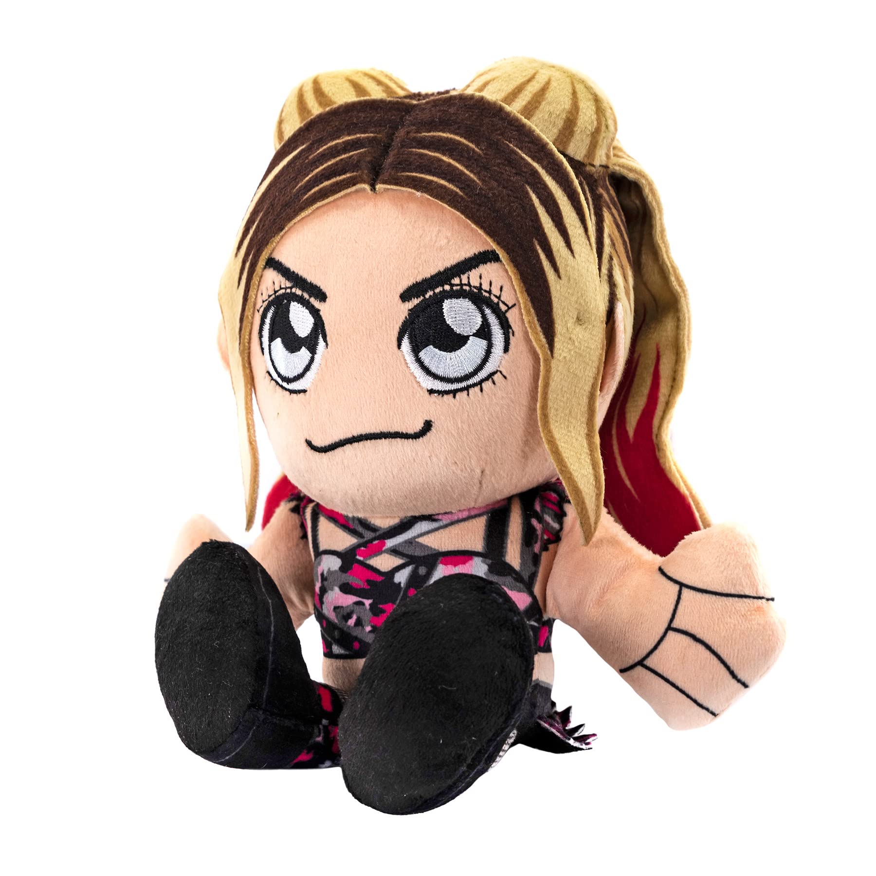 Bleacher Creatures WWE Roman Reigns 8" Kuricha Sitting Plush (G.O.D. Mode)- Soft Chibi Inspired Toy