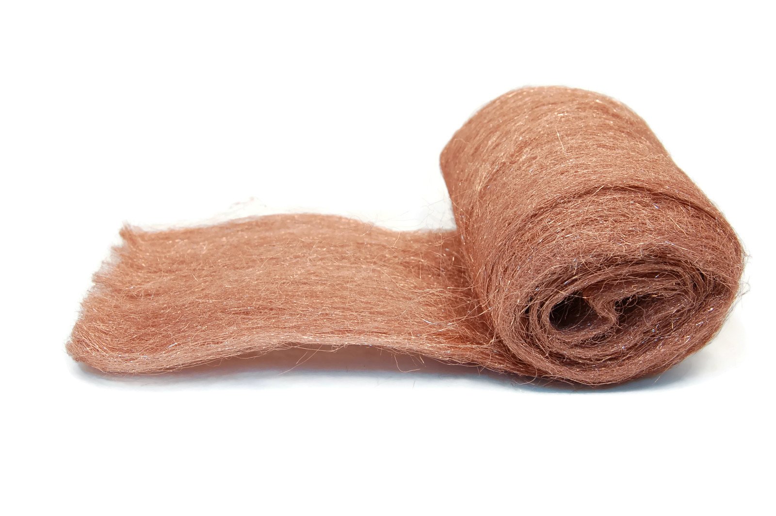Copper Wool 3.5 Oz Skein/Pad -by Rogue River Tools. (FINE Grade) -Made in USA, Pure Copper (Fine)