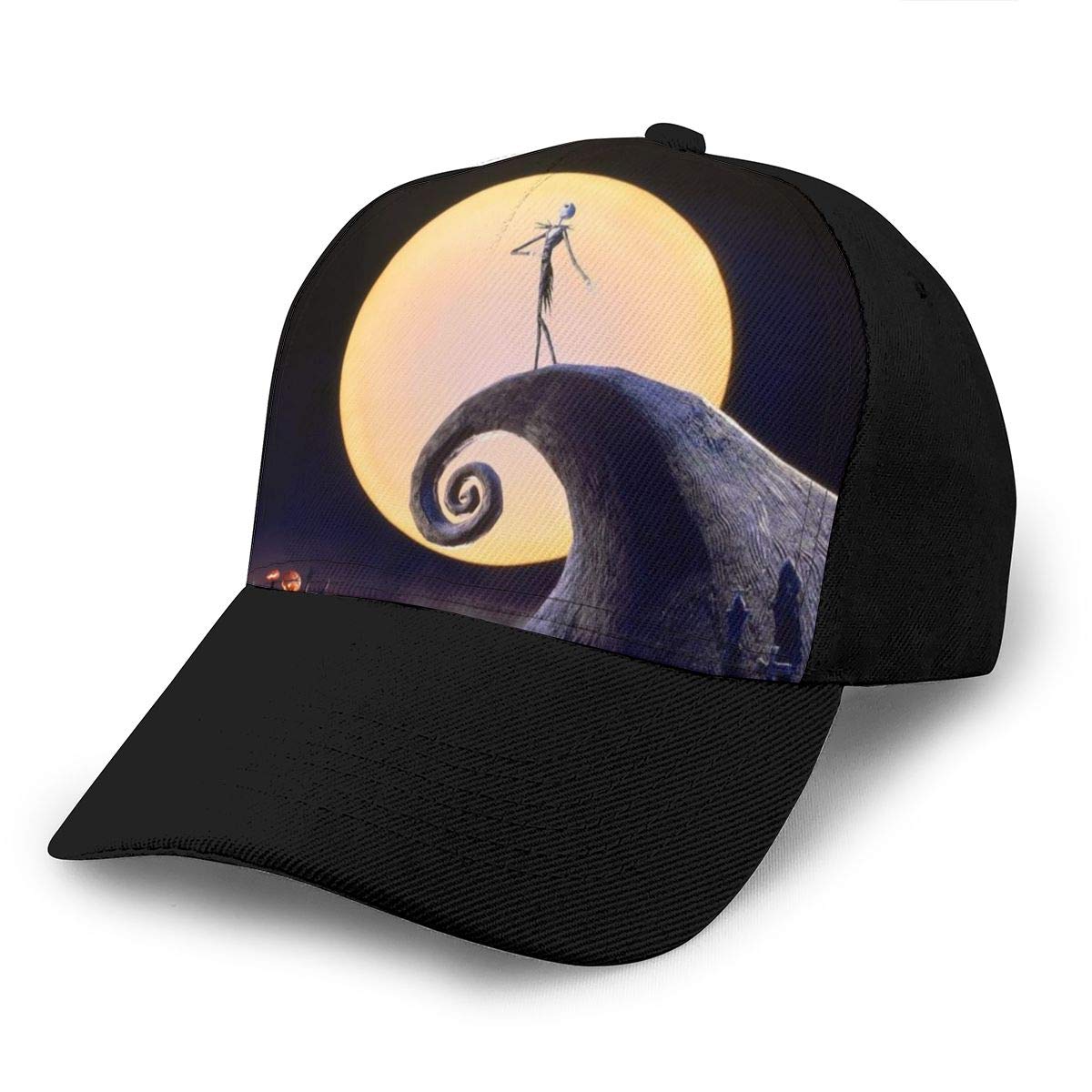 Baseball Cap Night Christmas Adjustable Anti UV Sun Hat Washed Cotton Outdoor Dad Hat for Men Women