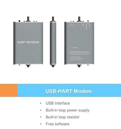 USB Hart Modem Hart Transmitter Hart Communicator with Built in 24V DC Input Hart Communicator 475 375