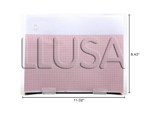 Replacement Chart Paper for Marquette 9402-024 1 Pack