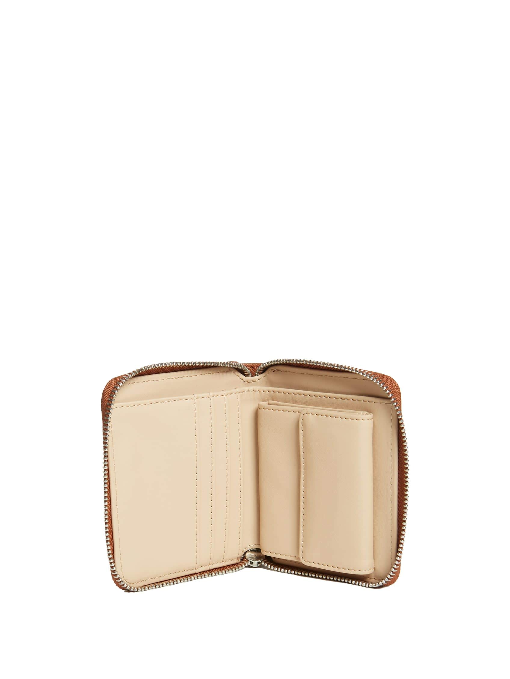 GUESS Factory Women's Abree Medium Saffiano Zip-Around Wallet