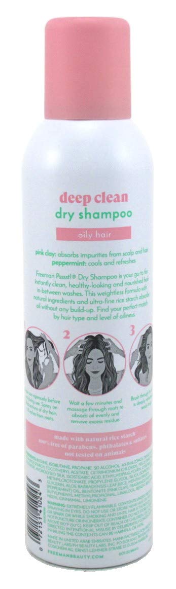 Psssst Deep Clean Dry Shampoo Oily Hair 5.3oz
