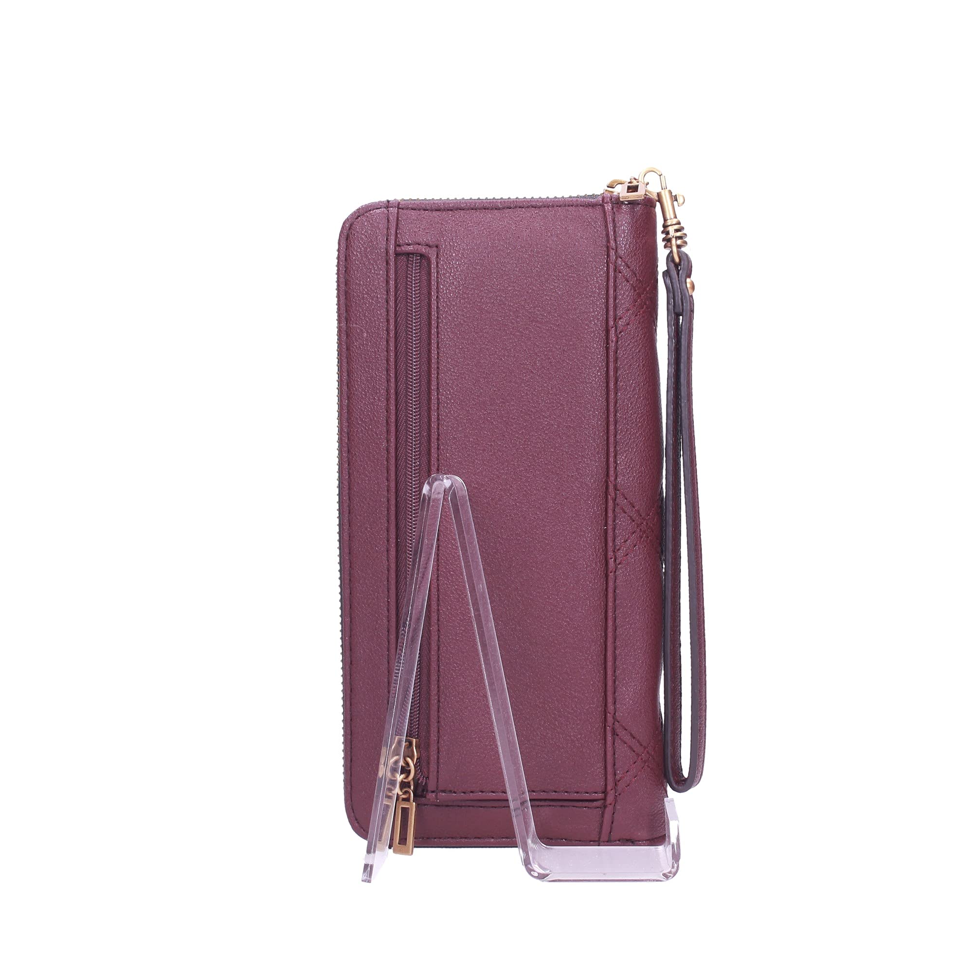 Guess Women's Wallets Burgundy Swqb7870460, Burgundy Multi, Onesize