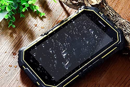 Bix Rugged Android Tablet, 7" IP67 Water Resistant Ruggedized Tablet with Octa-Core CPU,Android 9.0, 4GB RAM,64GB Storage, Wi-Fi, 13 Mega Camera,Waterproof Tablet for Enterprise Mobile Field Work