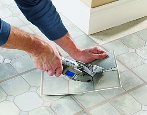 Dremel MM430 Multi Knife Oscillating Multi-Tool Accessory, Steel Blade Perfect for Cutting Flexible Materials - Universal Quick-Fit Interface Fits Bosch, Makita, Milwaukee, and Rockwell