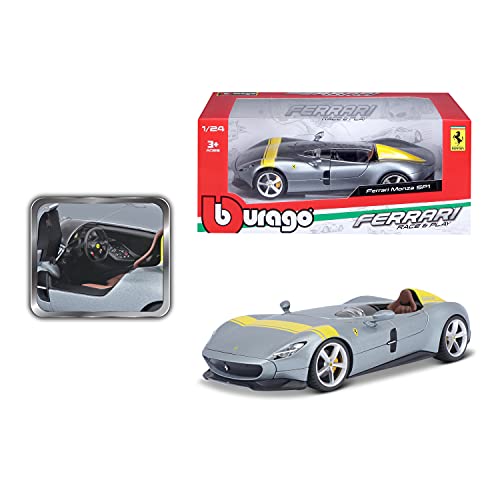 Bburago 1:24 R&P Ferrari Monza SP-1 - Grey