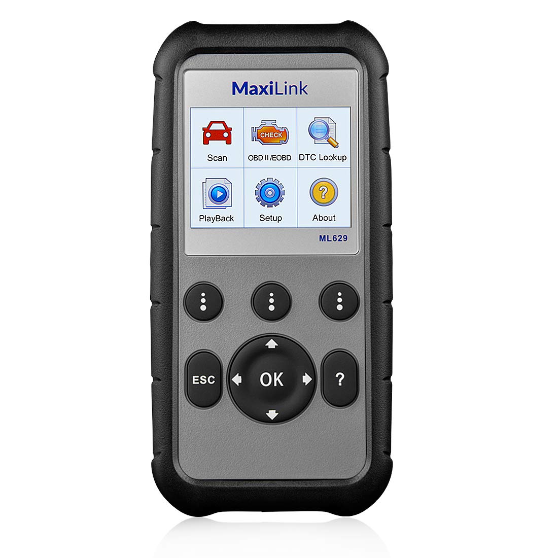 Autel OBD2 Scanner Diagnostic Code Reader ML629 - ABS/SRS/Engine/Transmission MaxiLink 629 Car Diagnostic Tool DTC Lookup AutoVIN Mechanic Car OBDii for Vehicle Engine/Transmission/AirBag/Brake System