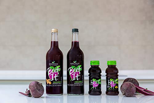 BEET IT Organic Beet Juice, 8.5oz (12 Pack) | Non GMO, 100% Natural Organic juice- Gluten Free, No Added Sugar, Not from Concentrate | Nutrient Packed Vegetable Juice