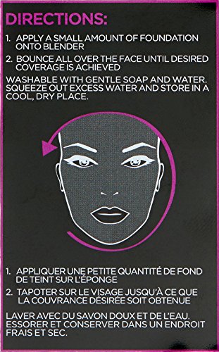L'Oreal Paris Makeup Infallible Blend Artist Makeup Blender Sponge, 0.8 oz