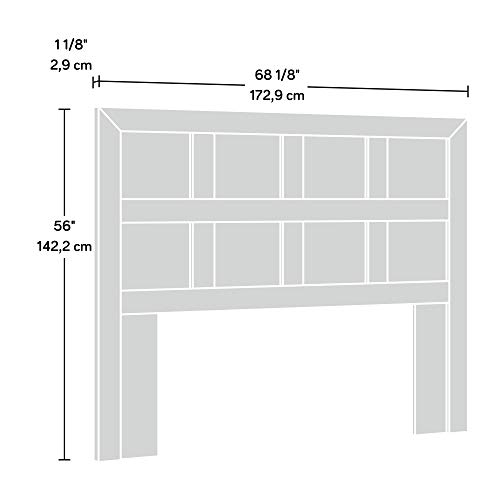 Sauder Dakota Pass Headboard, Full/Queen, Craftsman Oak finish