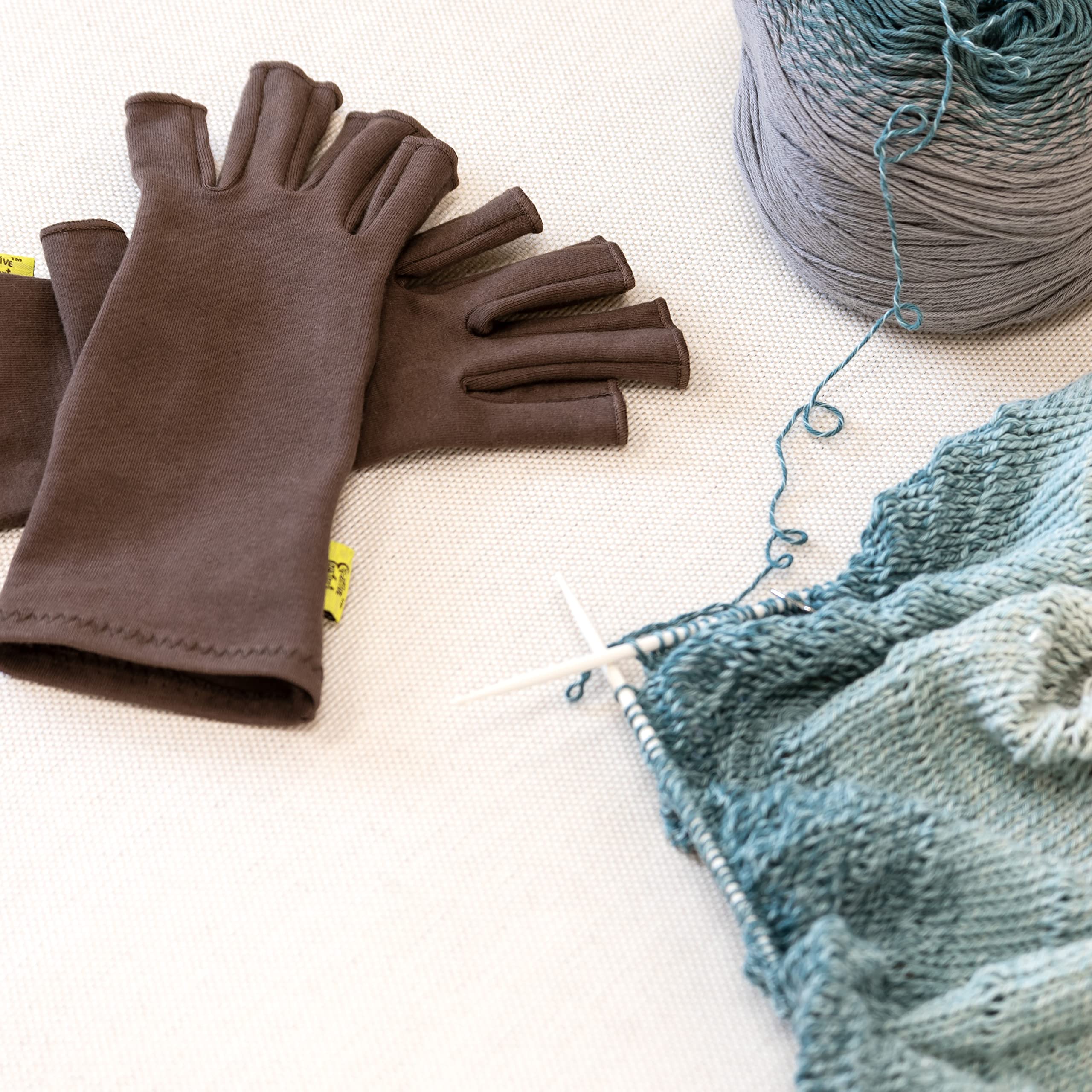 Dritz Crafters Comfort Glove, 1 Pair, Size Large