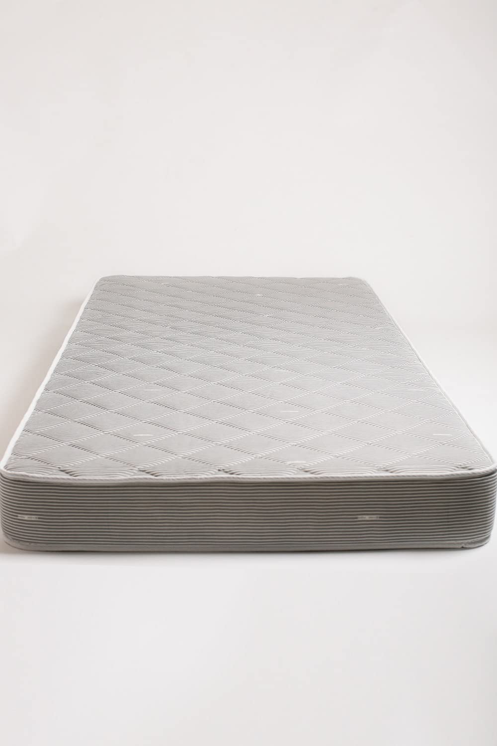 Designs International 7" Thick 32" W x 79" L Innerspring Mobile Mattress Gray Semi Truck Sleeper Cab Bed RV Bunk