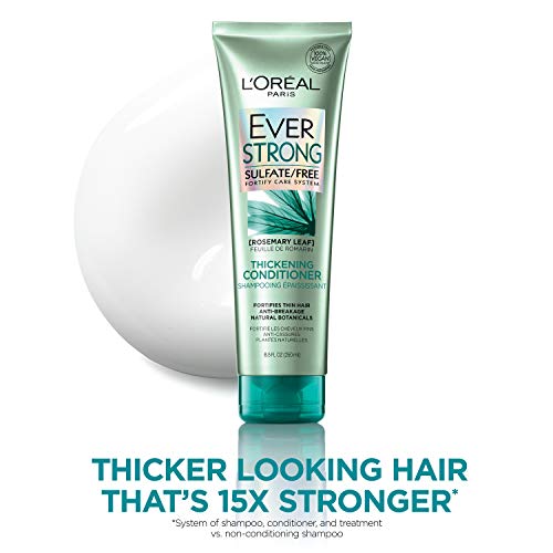 L’Oréal Paris EverStrong Sulfate Free Thickening Shampoo, 8.5 fl. oz.
