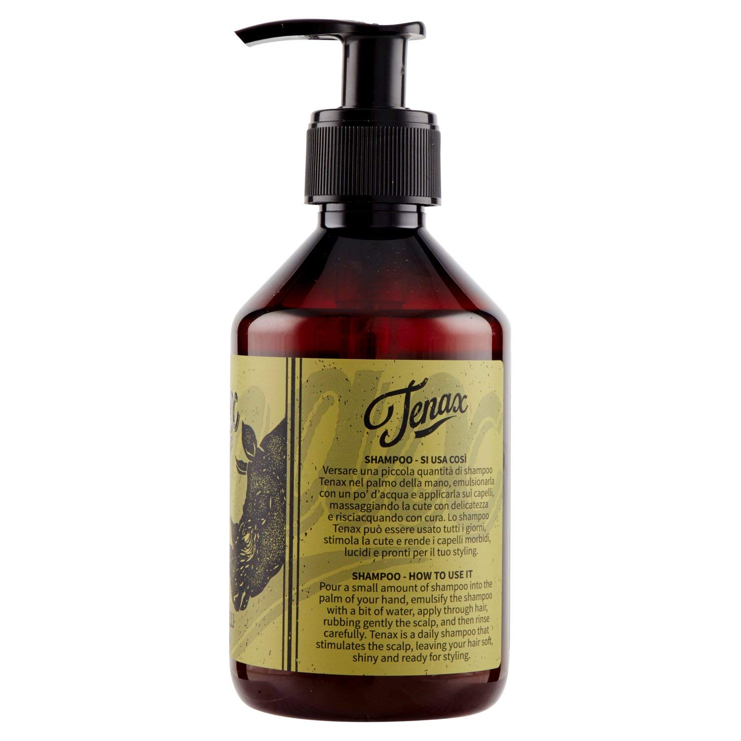 Tenax Daily Revitalizing and Energizing Shampoo with Menthol and Eucalyptus, 6 oz